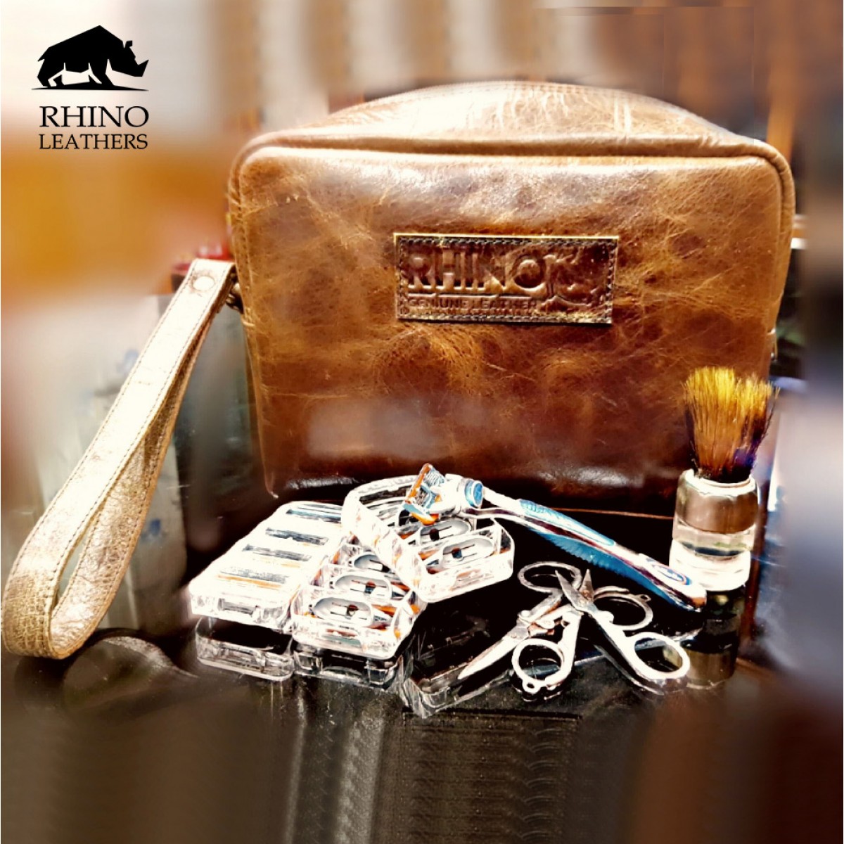 Leather Shaving Set (RSS 001)